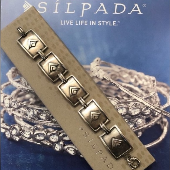 Silpada | Jewelry | Exclusive Silpada Sterling Silver Logo Signature ...